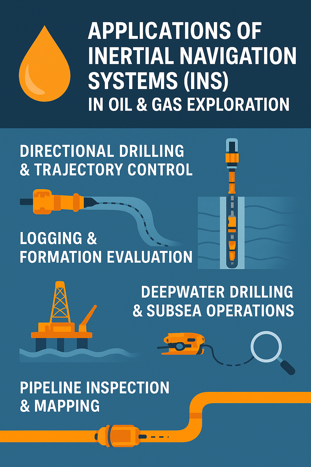 Applications of Inertial Navigation Systems (INS) in Oil & Gas Exploration