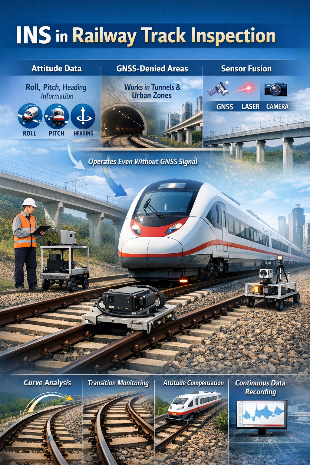 INS in Railway Track Inspection: Key Role in Modern Railway Maintenance
