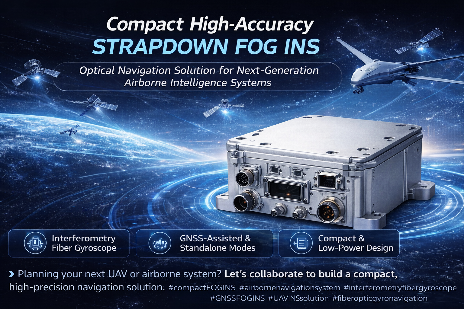 Compact High-Accuracy Strapdown FOG INS Optical Navigation Solution for ...